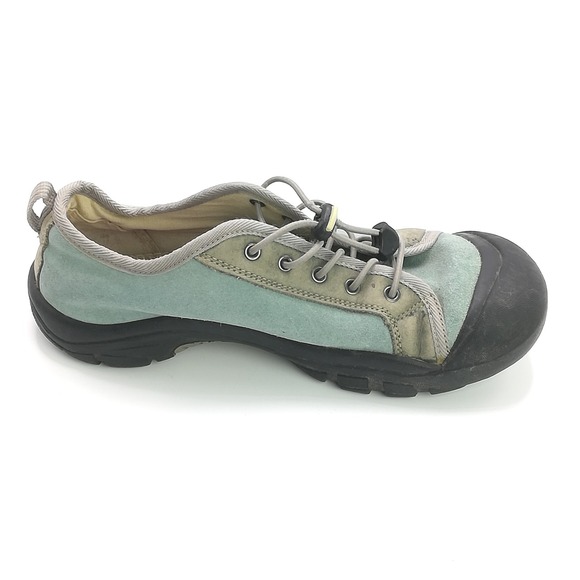 Keen | Shoes | Keen Shoes Womens Portola Sneaker Blue Green Nubuck ...